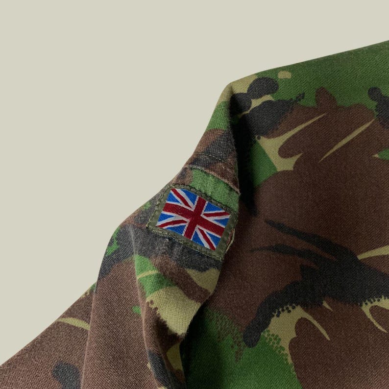 Vintage 1990s British Army DPM Camouflage Combat Jacket – Genuine ...