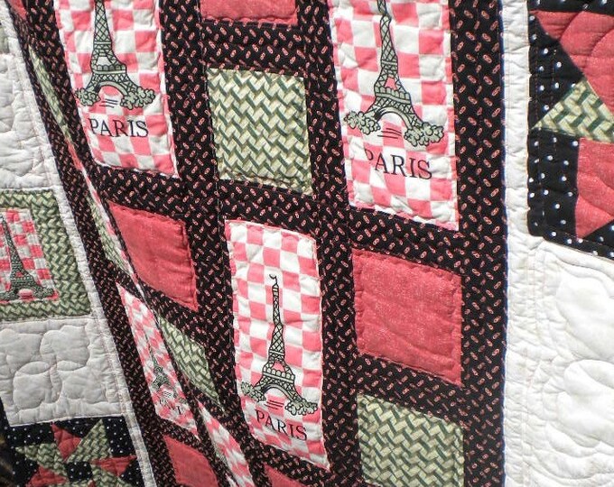 SALE Paris Quilt - Etsy
