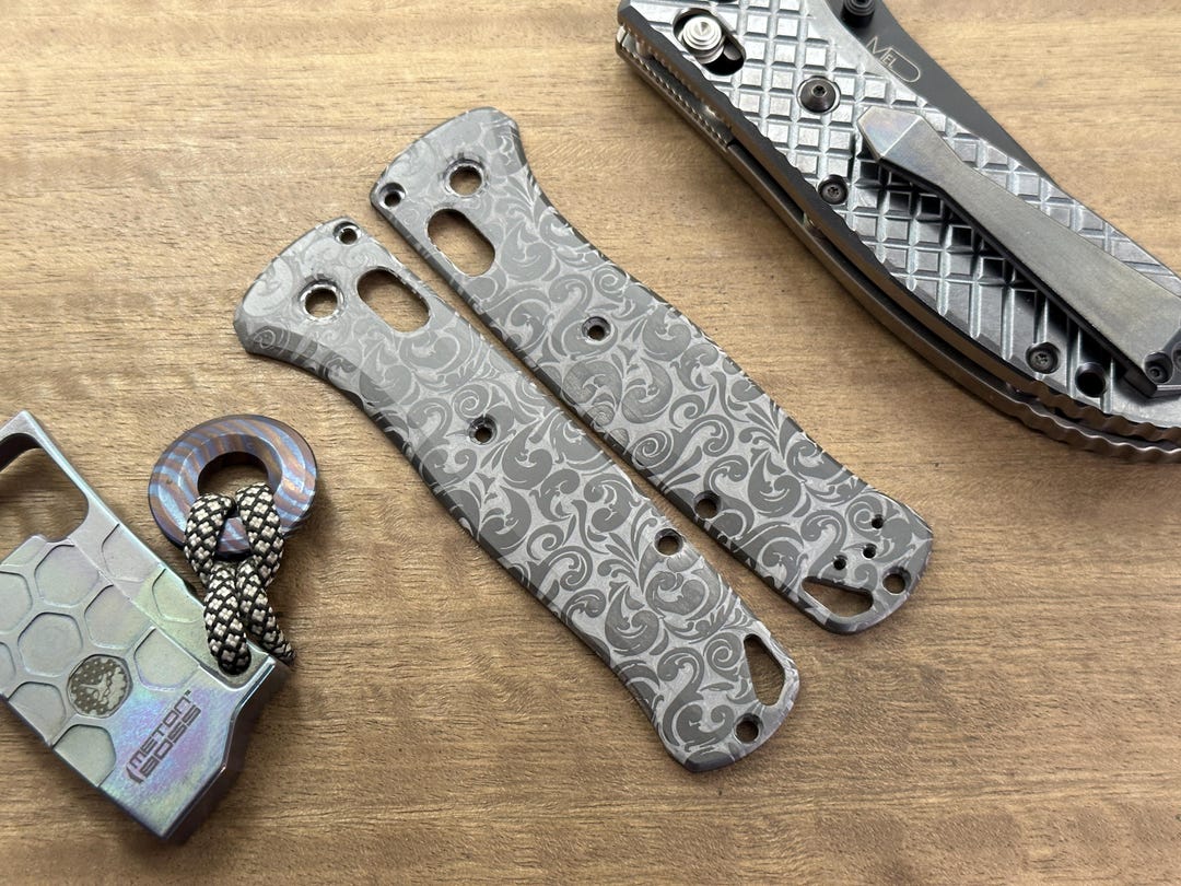 VICTORIA Black Zirconium Scales for Benchmade Bugout 535 Birthday Gift ...