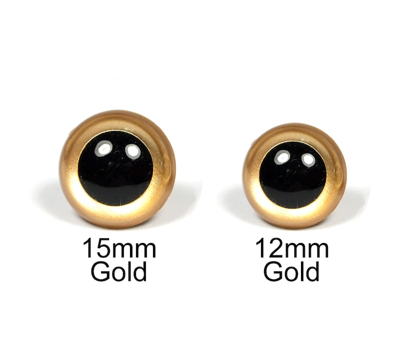 25 Pairs - 12mm to 15mm GOLDEN Japanese Hand Painted Pearl-tallic ...