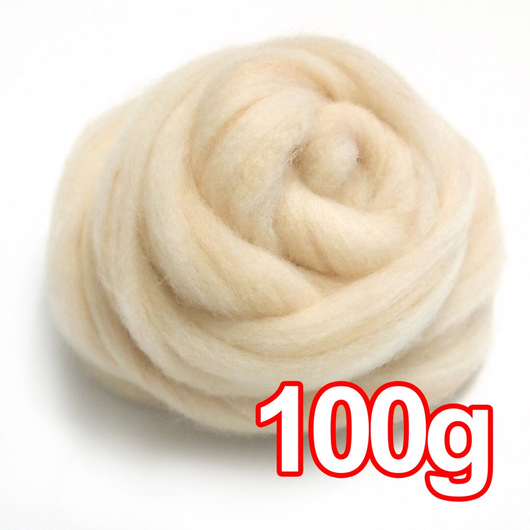 100g Super Fast Felting Short Fiber Wool Perfect in Needle Felt Nutlet ...