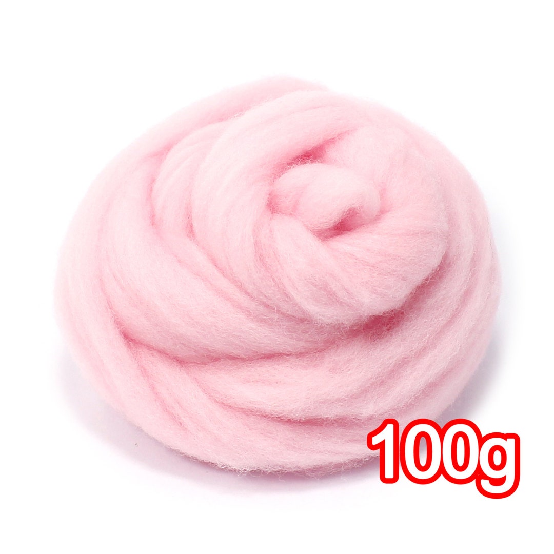 100g Super Fast Felting Short Fiber Wool Perfect in Needle Felt and Wet ...
