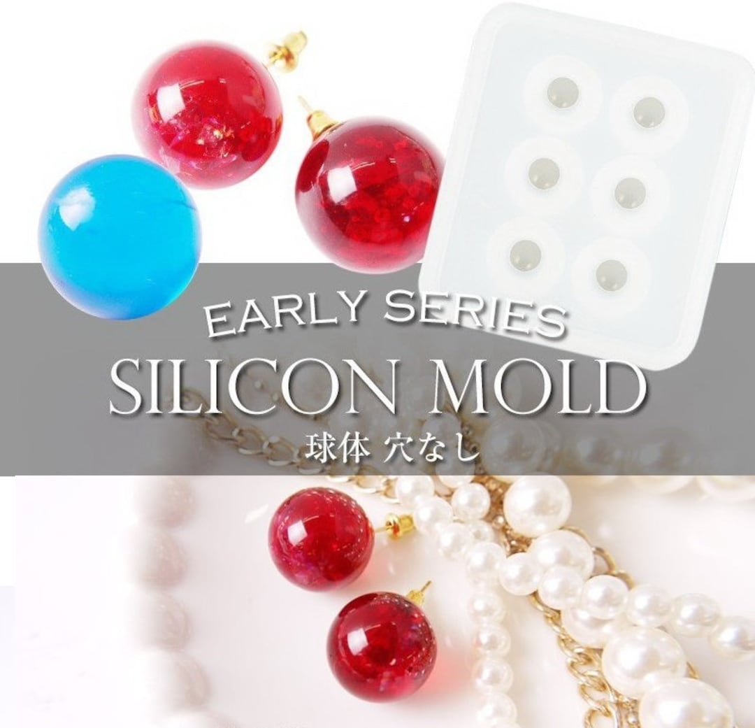 16mm Spherical Mold High Quality Silicone Soft Mold for Clay / Resin ...