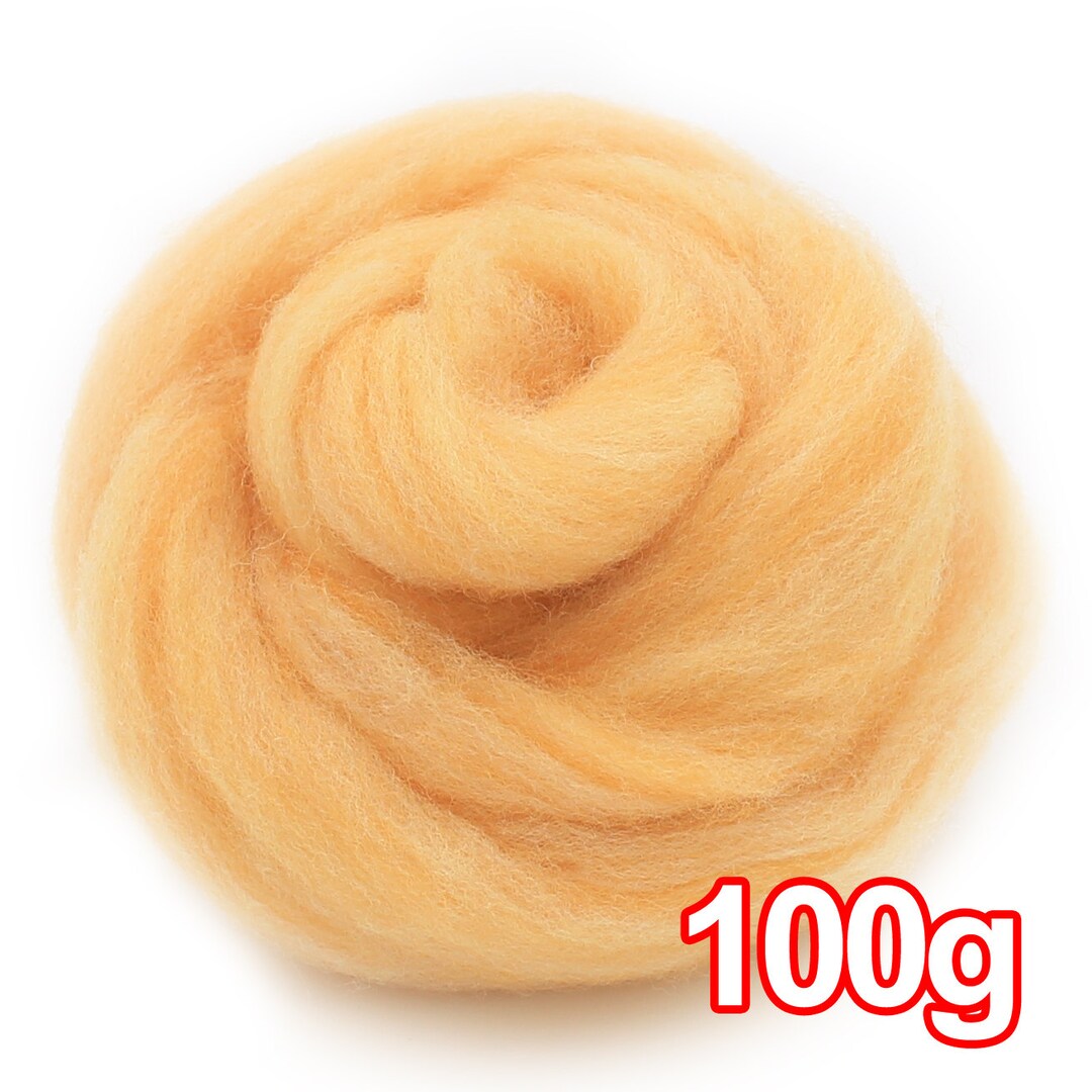 Buy 100g Super Fast Felting Short Fiber Wool Perfect in Needle Felt and ...