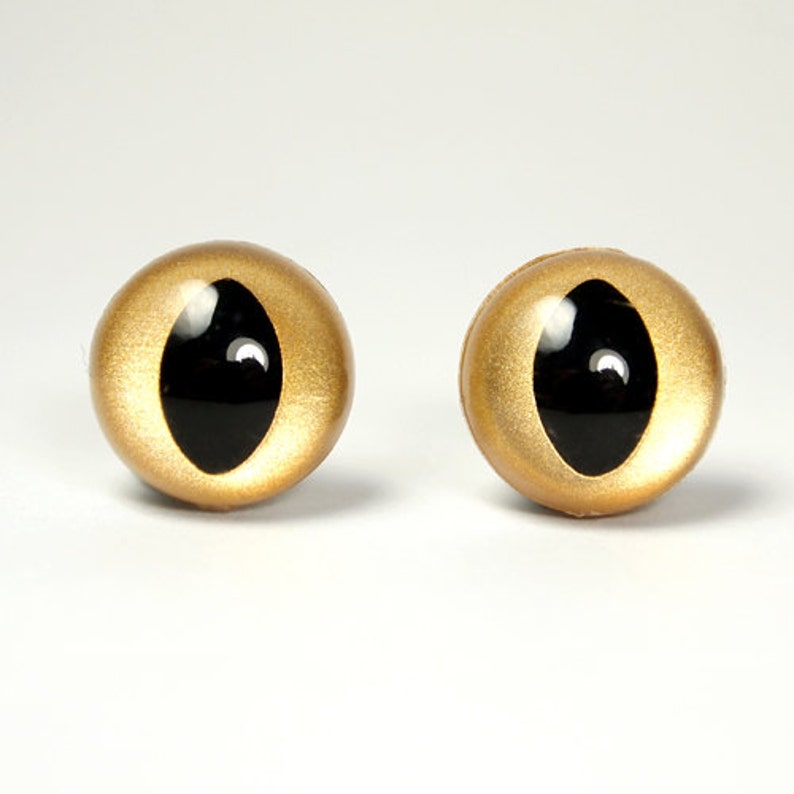 6 Color X 3 Pairs Japanese Hand Painted Safety Cats Plastic Eyes With ...