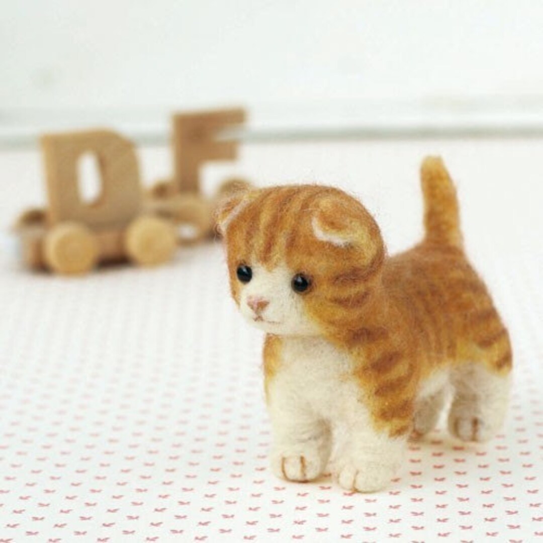 DIY Handmade Felt Wool Munchkin--- Japanese Kit Package - Etsy