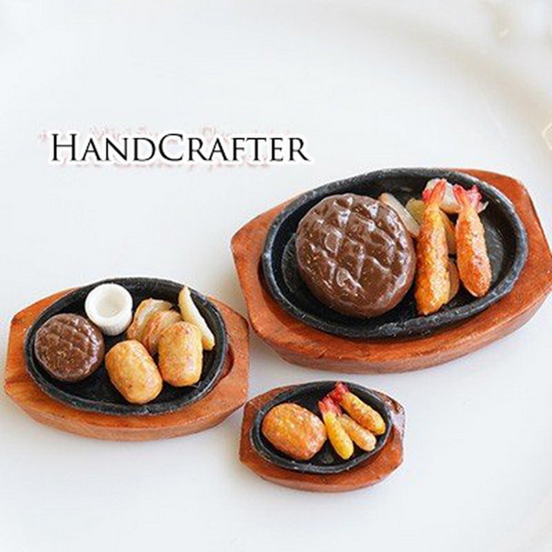 Miniature Series 3D Steak Plate L Mold High Quality Silicone - Etsy