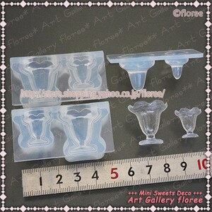 Miniature Series Parfa Glass (M / S) Mold High Quality Silicone Soft ...