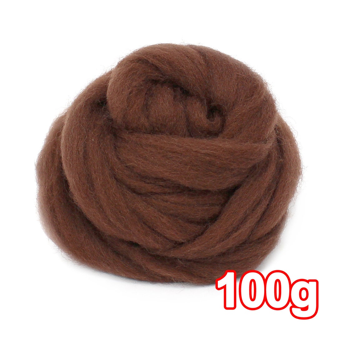 100g Super Fast Felting Short Fiber Wool Perfect in Needle Felt and Wet ...