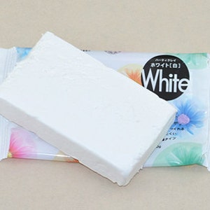 Padico White Hearty 180g Modeling Clay From Japan - Figurines / Doll ...