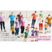 Miniature Figure Series 3D Human Man Type (large) 63mm Mold High ...