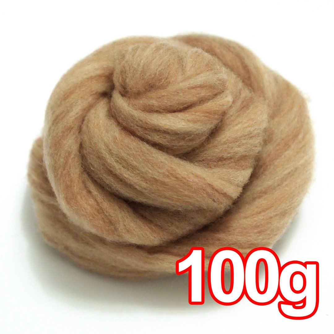 100g Super Fast Felting Short Fiber Wool Perfect in Needle Felt and Wet ...