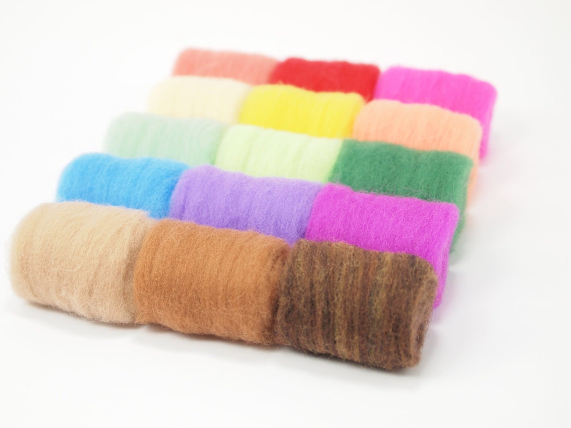 10g Super Fast Felting Short Fiber Wool Perfect in Needle Felt - Etsy