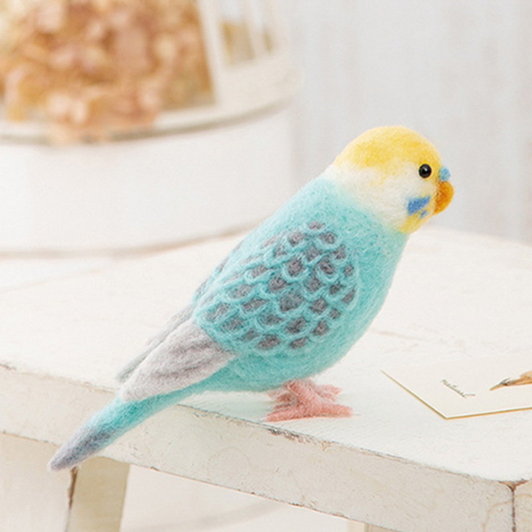 DIY Handmade Wool Felt Kit Parrot - Japanese Kit Package H441-525 - Etsy