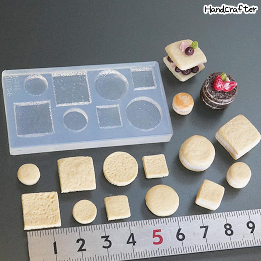 Lovely Sweets Sponge Cake Round & Square (S) Mold High Quality Silicone ...
