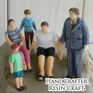 Miniature Figure Series 3D Human Man Type (large) 63mm Mold High ...