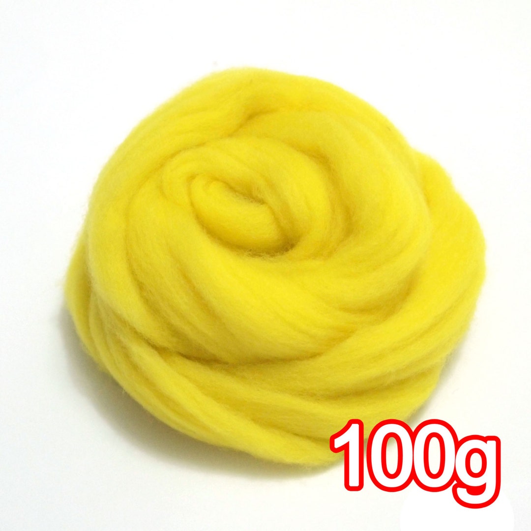 100g Super Fast Felting Short Fiber Merino Wool Perfect in Needle Felt ...