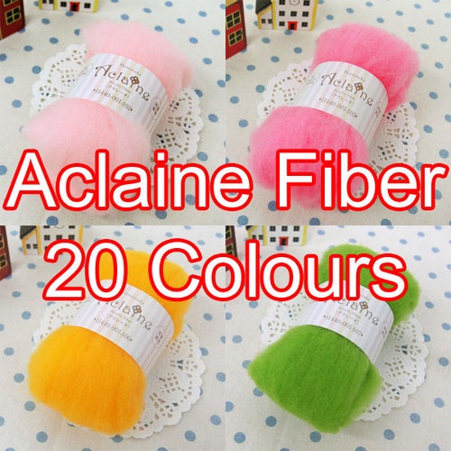 Japanese Hamanaka Aclaine Wool Felt Series 15g Pack 20 Color | Etsy