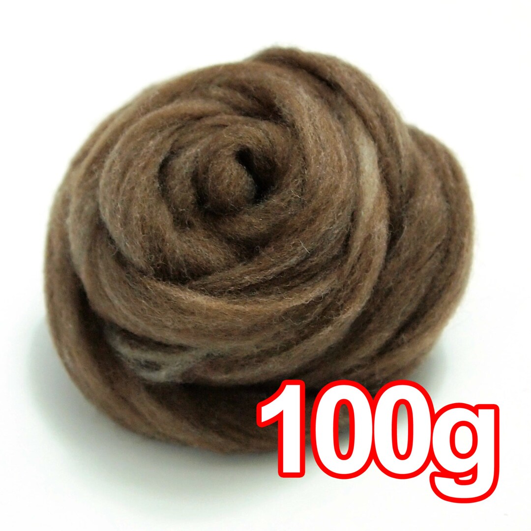 100g Super Fast Felting Short Fiber Wool Perfect in Needle Felt and Wet ...