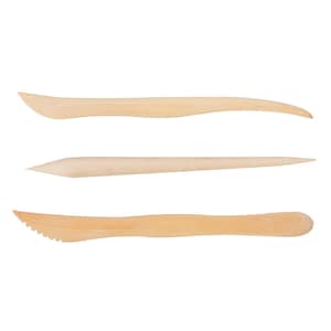 Padico Clay Tools Wood Spatula 3 Pieces Set From Japan 202725 - Etsy