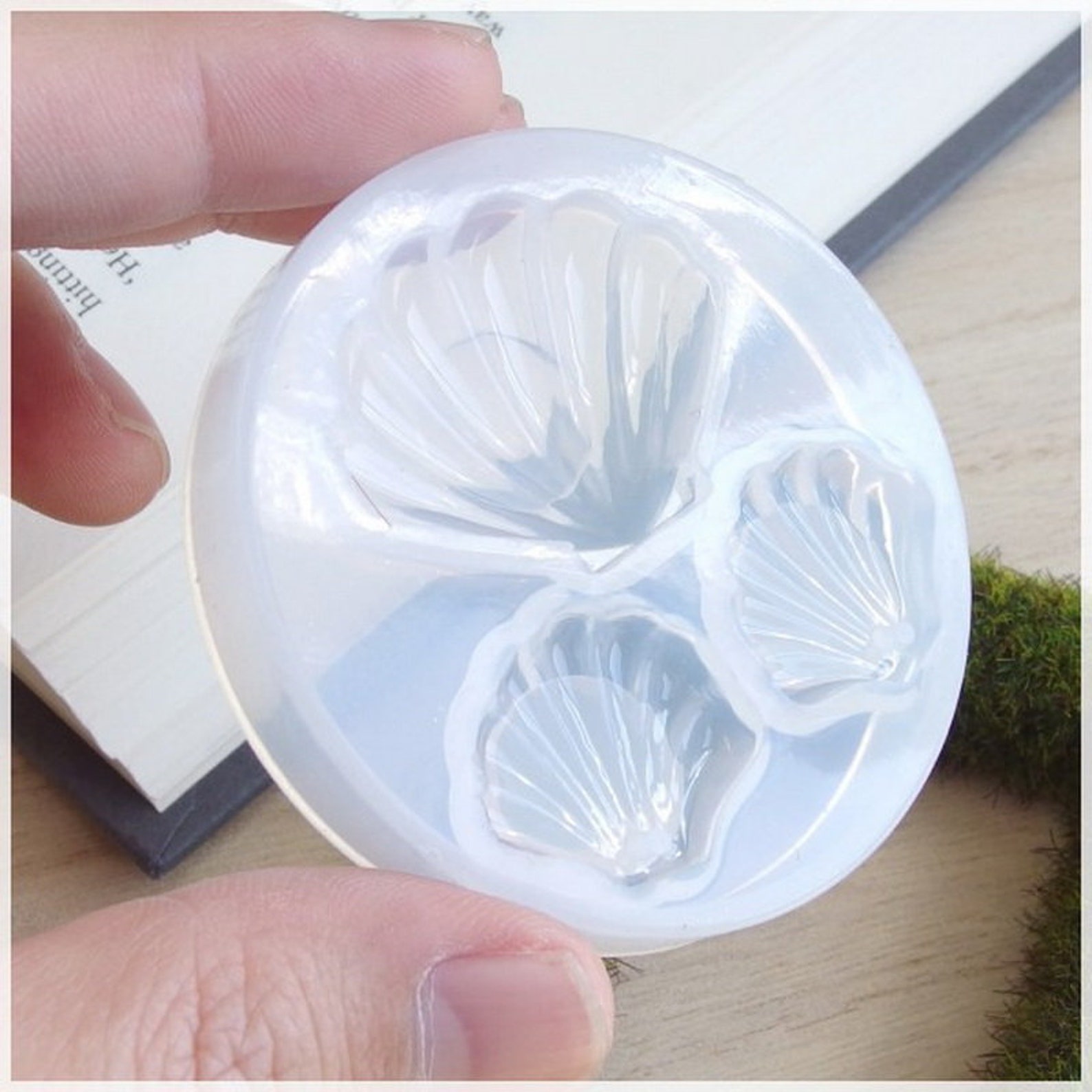 Shell Mold High Quality Silicone Soft Mold for Clay / Resin / - Etsy