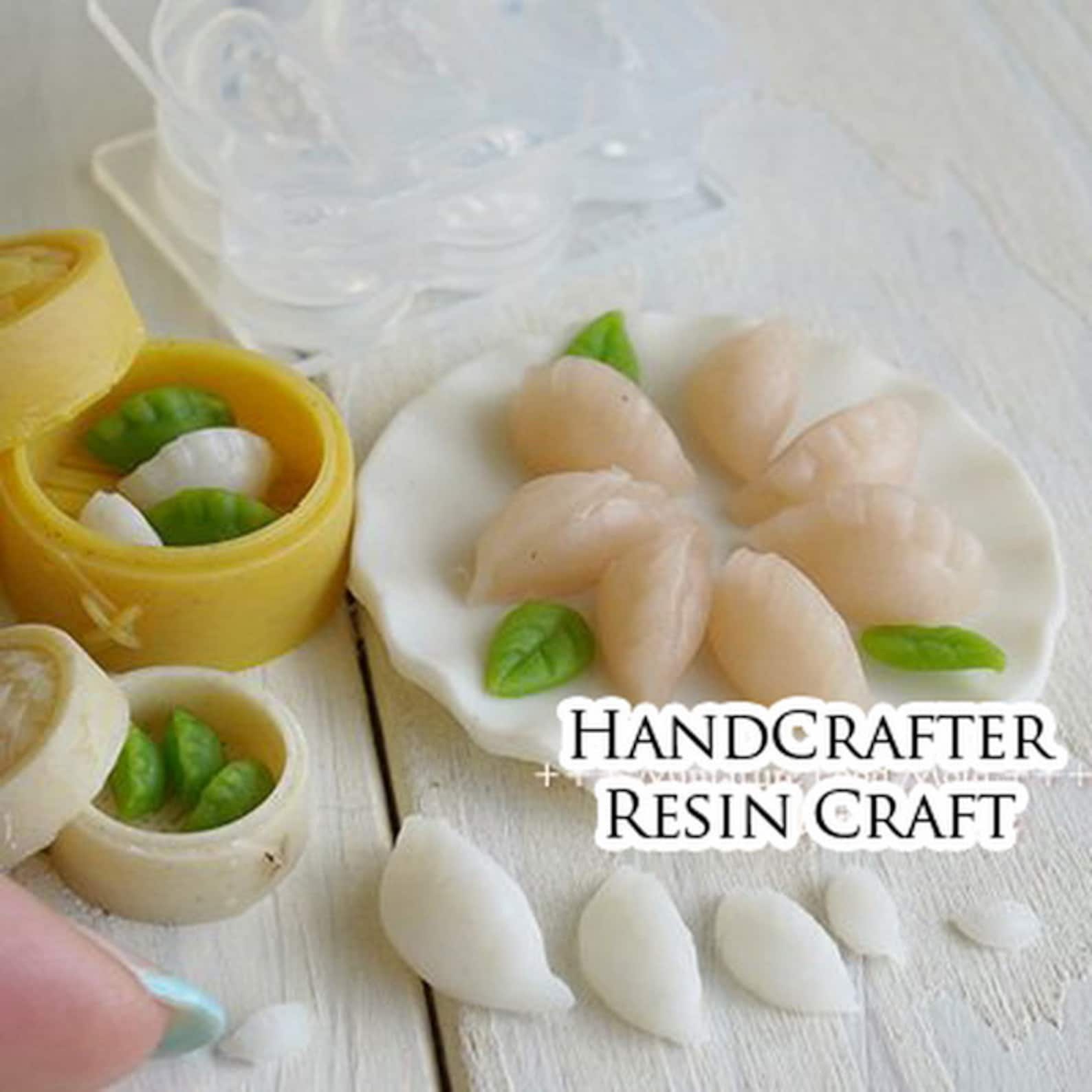 Lovely Food Series 3D Dumplings Mold High Quality Silicone Soft Mold ...
