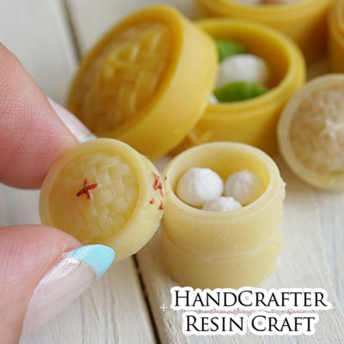 Lovely Food Series 3D Chinese Steamer Mold High Quality Silicone Soft ...