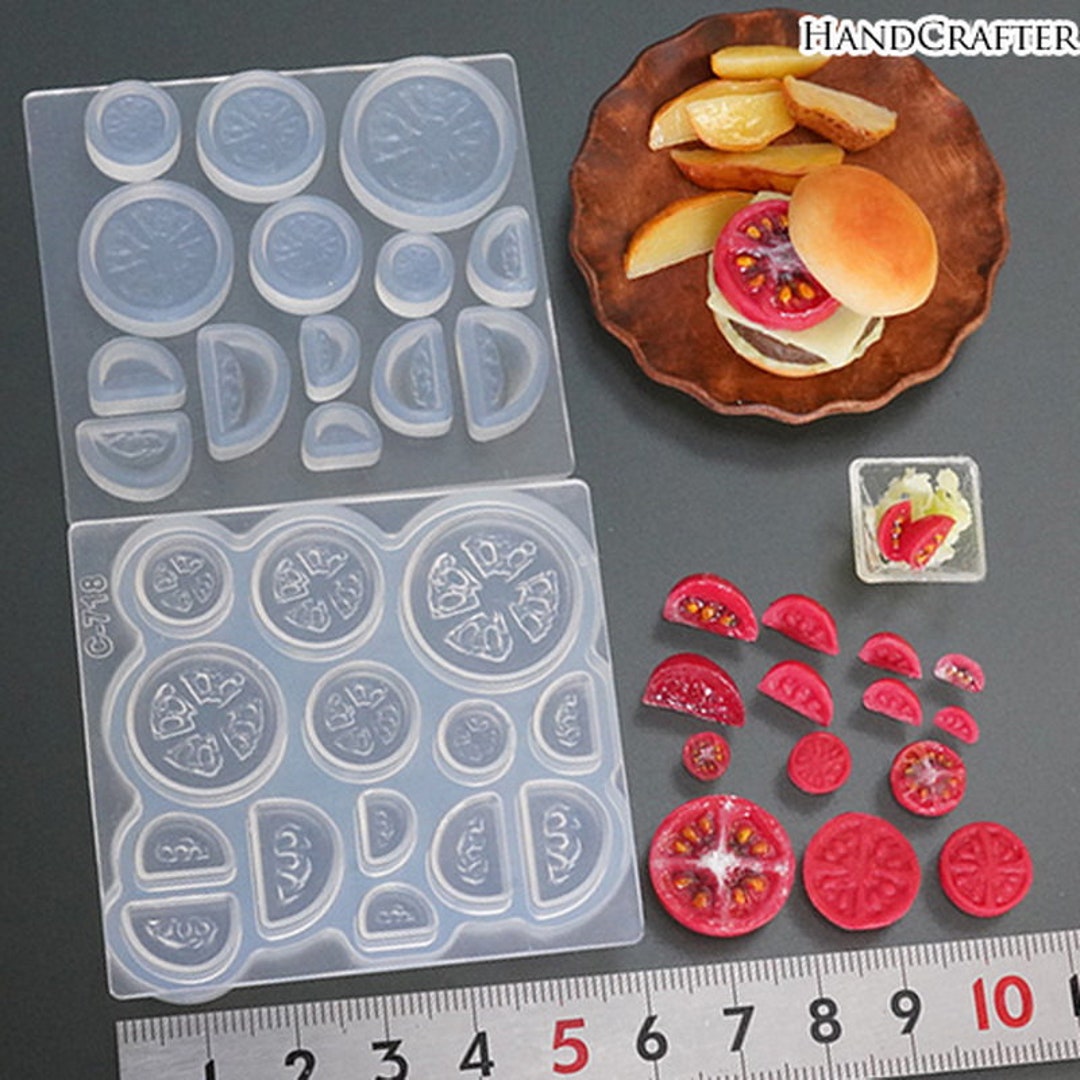 Lovely Food Series 3D Tomato Mold High Quality Silicone Soft Mold for ...