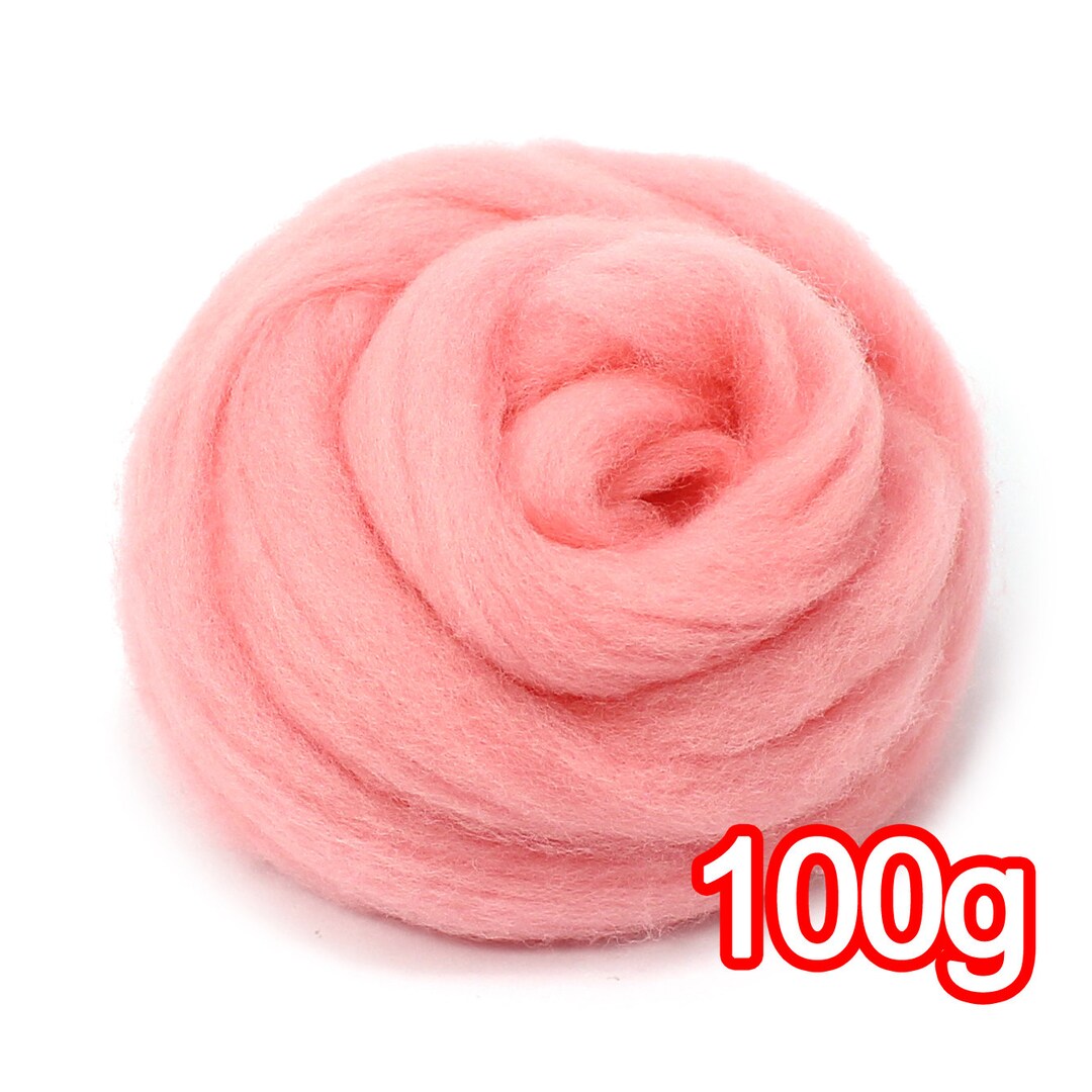 100g Super Fast Felting Short Fiber Wool Perfect in Needle Felt and Wet ...