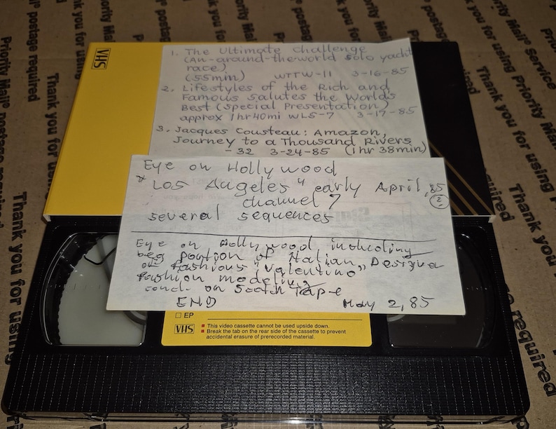 VHS Tape Chicago Area Public TV 1985 PBS the Ultimate Challenge ...