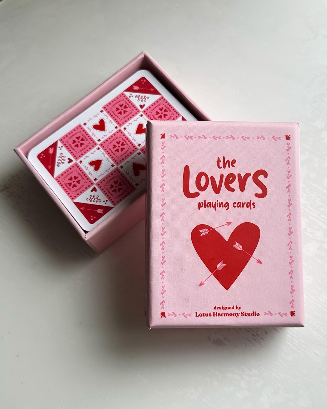 Romantic Lovers Playing Cards: Custom Art Poker Deck - Etsy