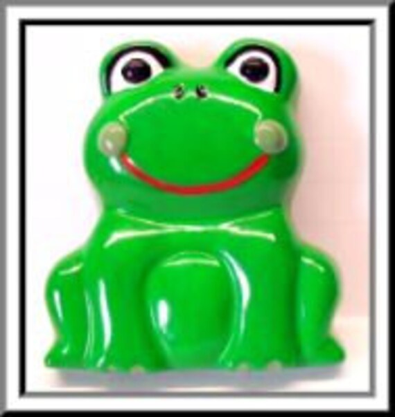 Ready to Paint Plaster Frog Frog Sitting Sitting Frog U | Etsy