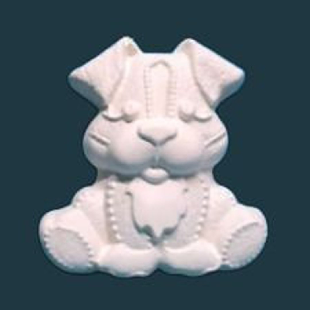 Ready to Paint Plaster, Cartoon Puppy, Wall Decor, Ornament, U Paint ...