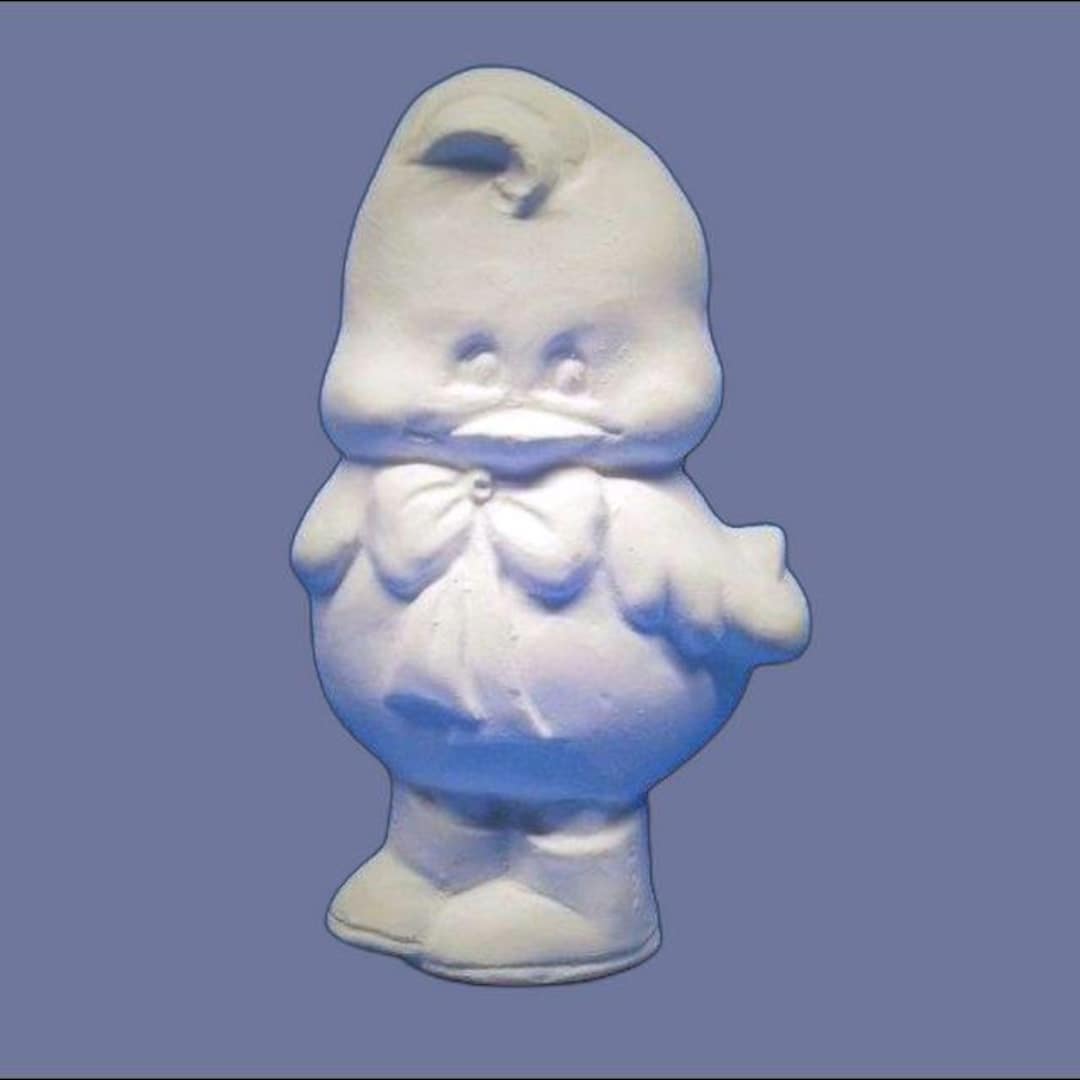 Ready to Paint Plaster, Duck in Boots, Easter, Kids Crafts, Flat Back ...