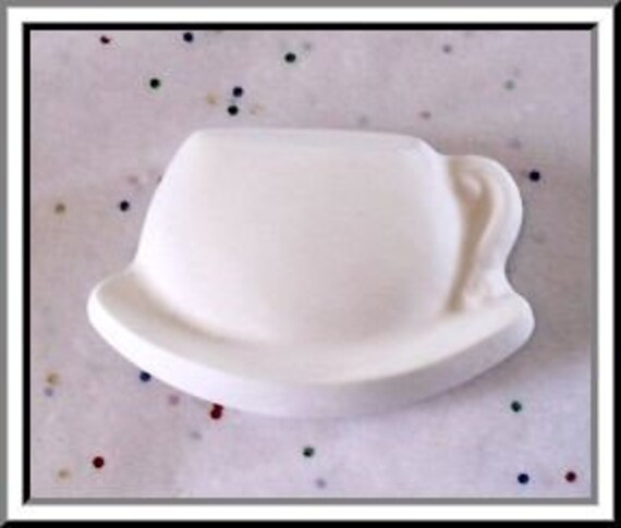 Ready to Paint Plaster Plain Tea Cup Tea Cup Kitchen Décor | Etsy