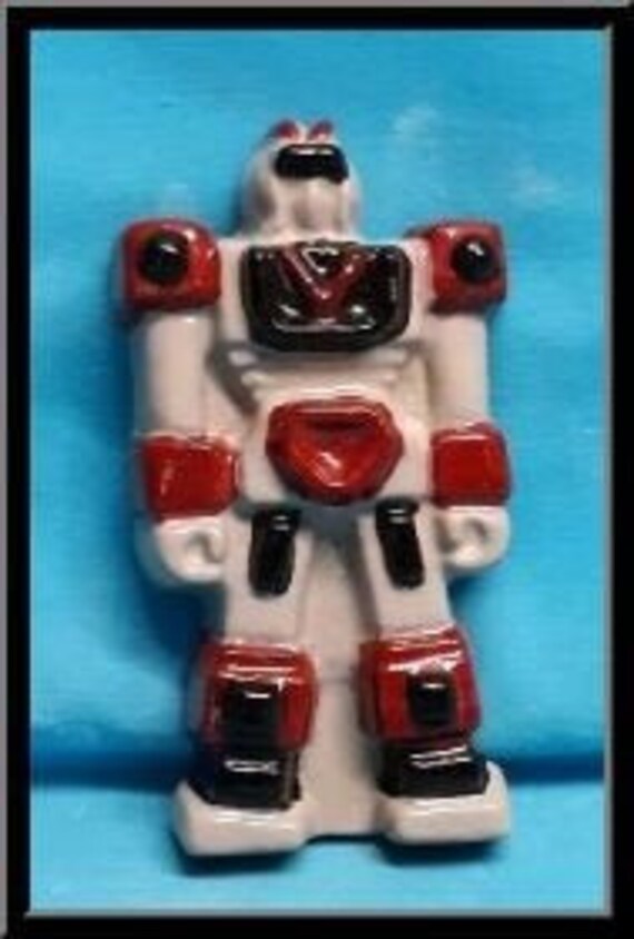 Ready to Paint Plaster Robot Transformer U Paint DIY | Etsy