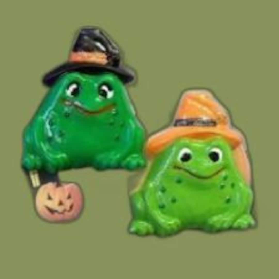 Ready to Paint Plaster Toad, Toad Wearing Witch Hat, Paint Party, U ...