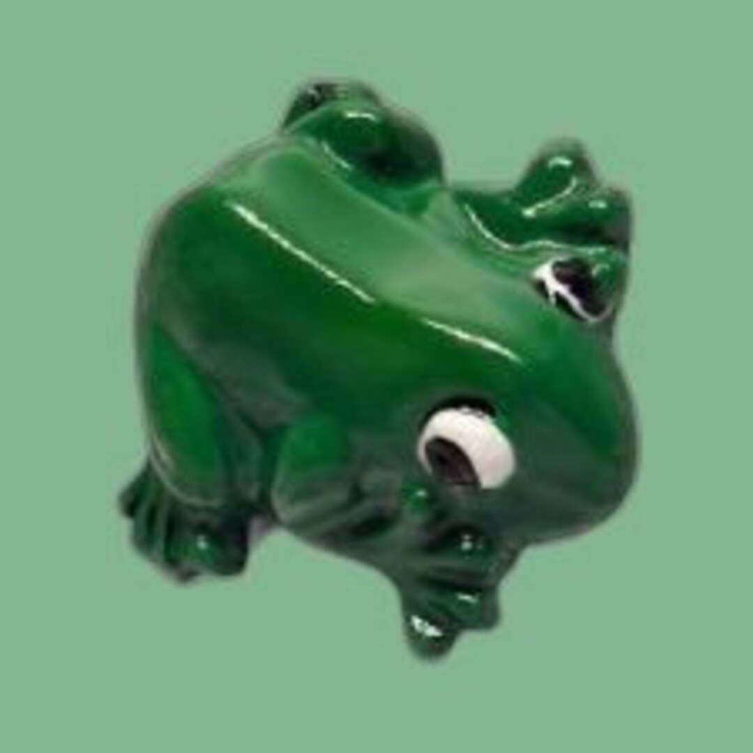 Ready to Paint Plaster Frog, Small Frog, U Paint, DIY Plaster ...