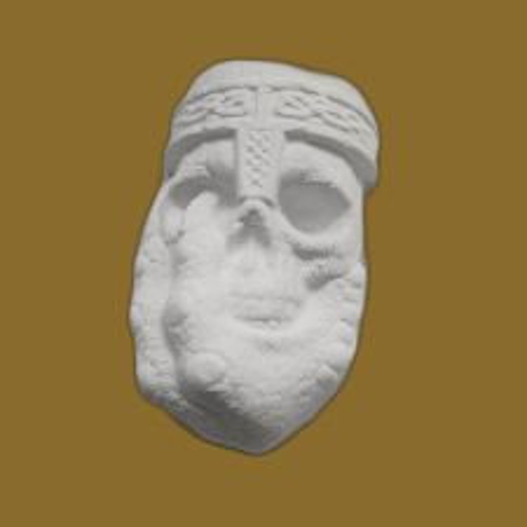 Ready to Paint Plaster, Dragon Talons Holding Skeleton, Horror, U Paint ...