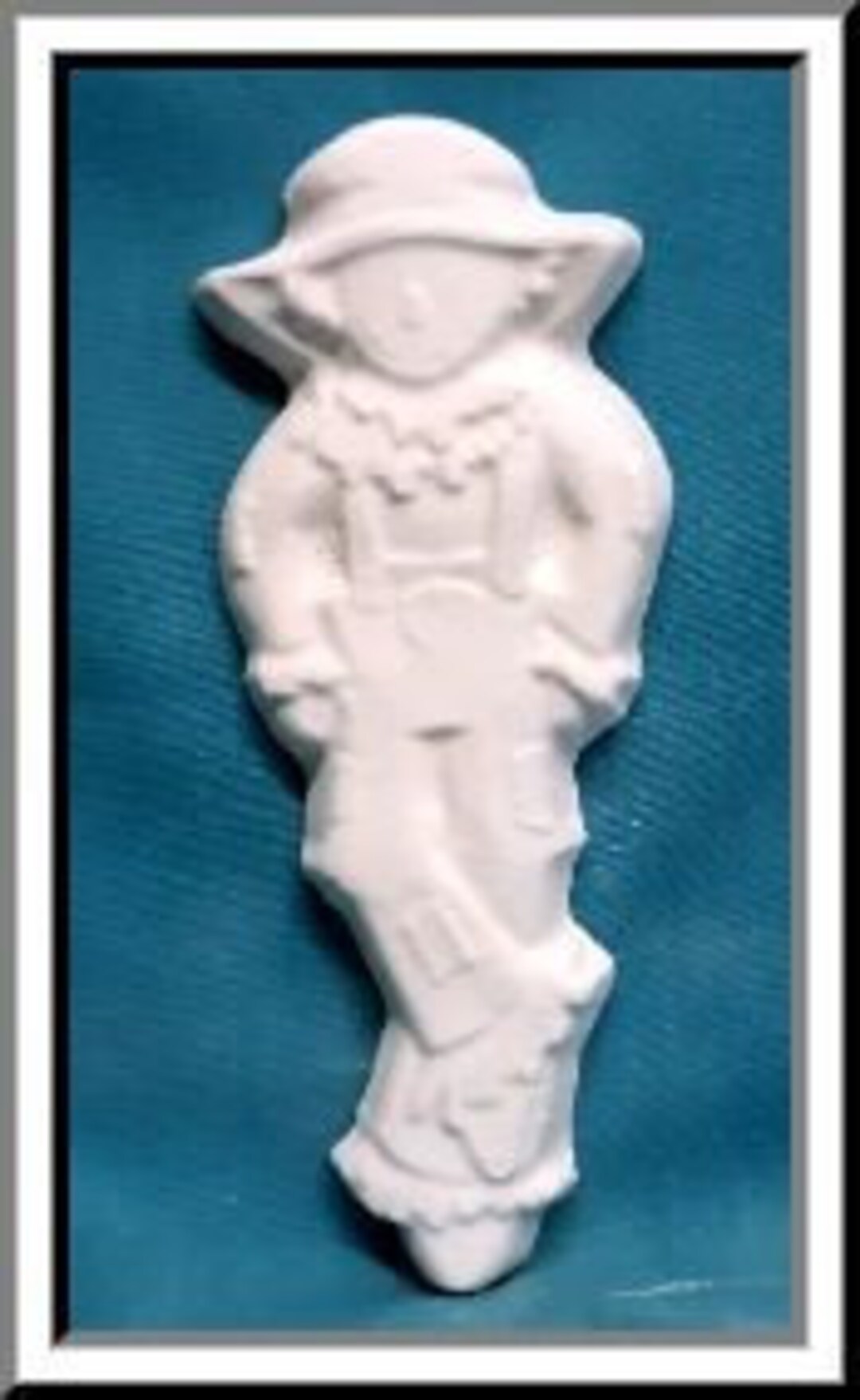 Ready to Paint Plaster Scarecrow, Skinny Scarecrow, Halloween, U Paint ...