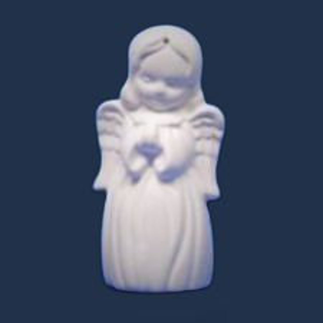 Ready to Paint Plaster, Large Praying Angel, Angel, Plaster Angel, U ...