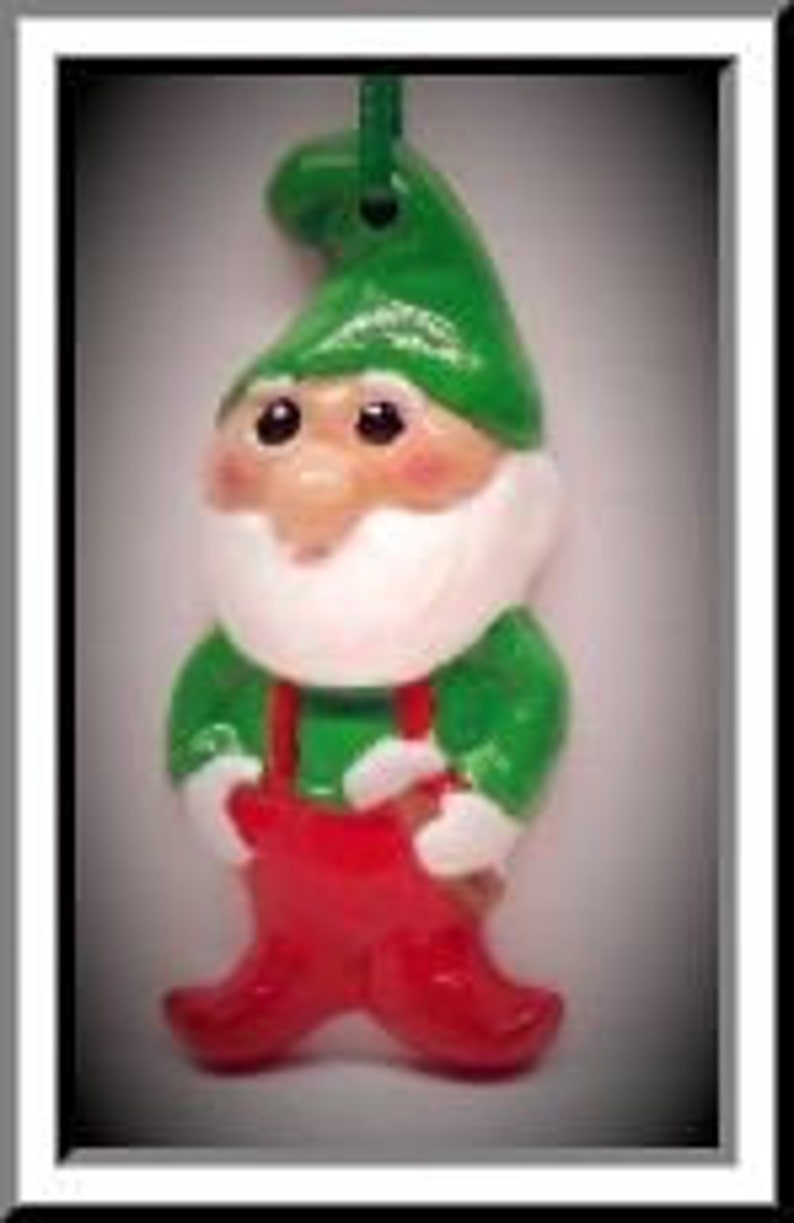 Ready To Paint Plaster Elf Elf With Hammer U Paint DIY | Etsy