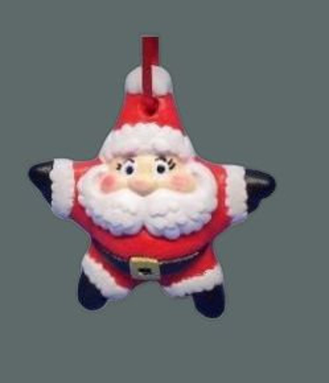 Ready to Paint Plaster, Santa, Puffy Star Santa, U Paint, DIY Plaster ...