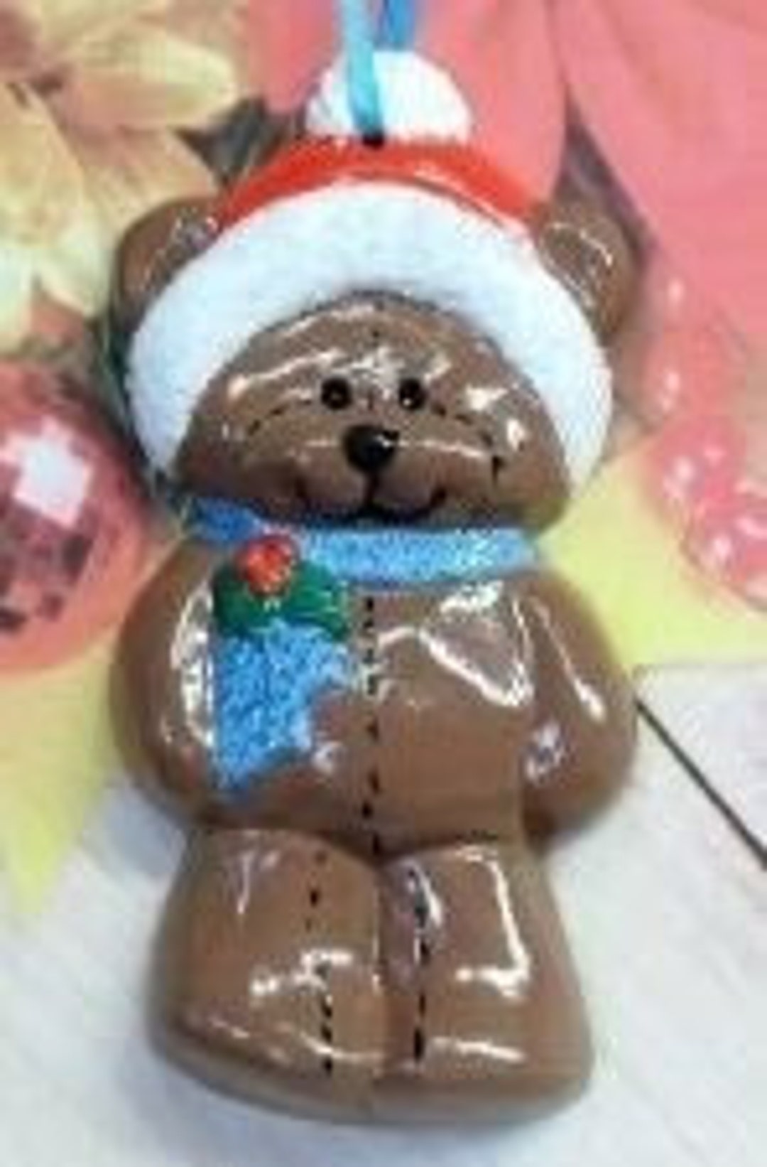 Ready to Paint Plaster Teddy Bear, Large Stitched Bear, U Paint, DIY ...