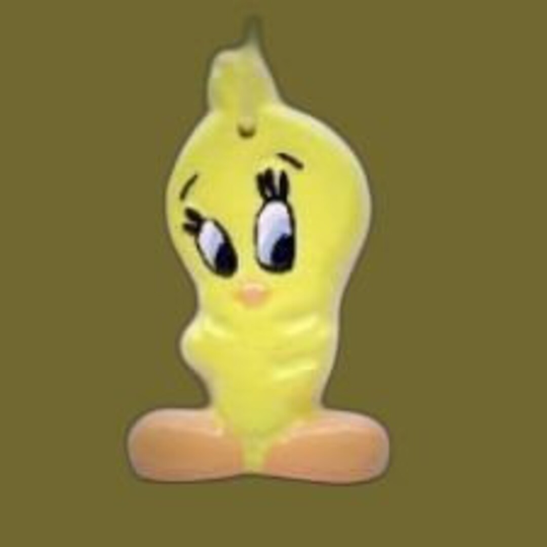 Ready to Paint Plaster Yellow Bird, Cartoon Bird, U Paint, DIY Plaster ...