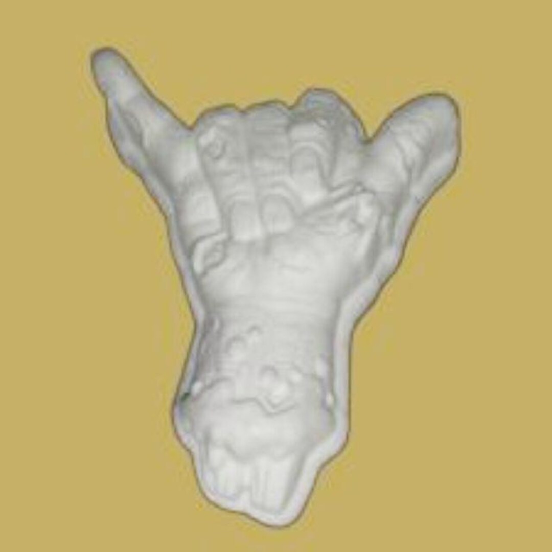 Ready to Paint Plaster Craft, Zombie Hand, Horror, Halloween, U Paint ...