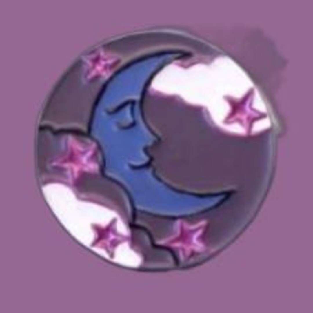 Ready to Paint Plaster, Moon and Stars, Moon, Ornament, U Paint, DIY ...