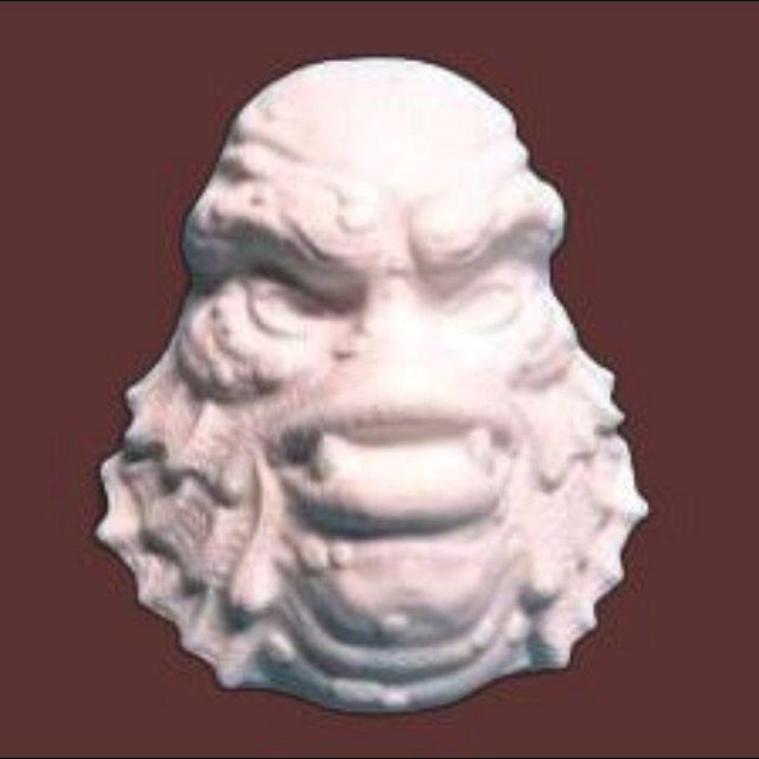 Ready to Paint Plaster Black Lagoon Inspired Creature, Gift, U Paint ...