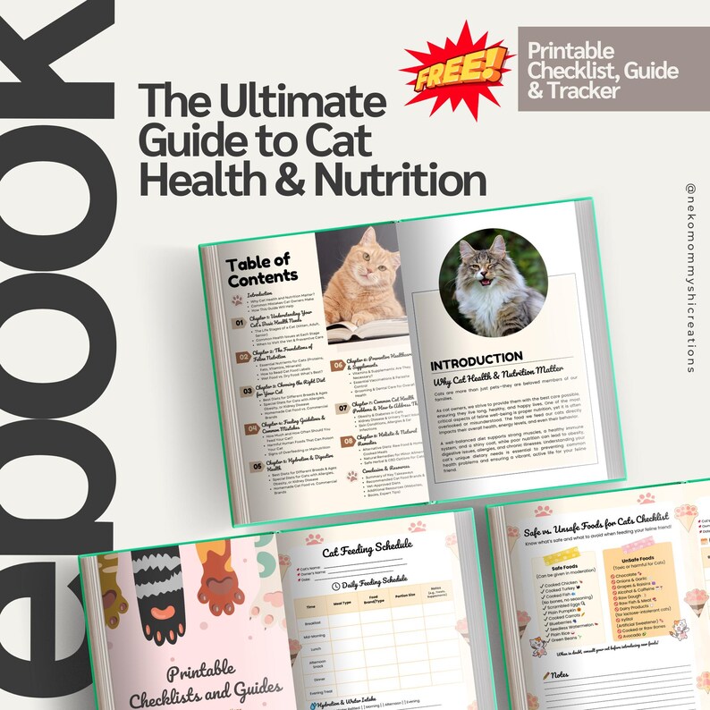 The Ultimate Guide to Cat Health and Nutrition: Essential Care Tips for ...