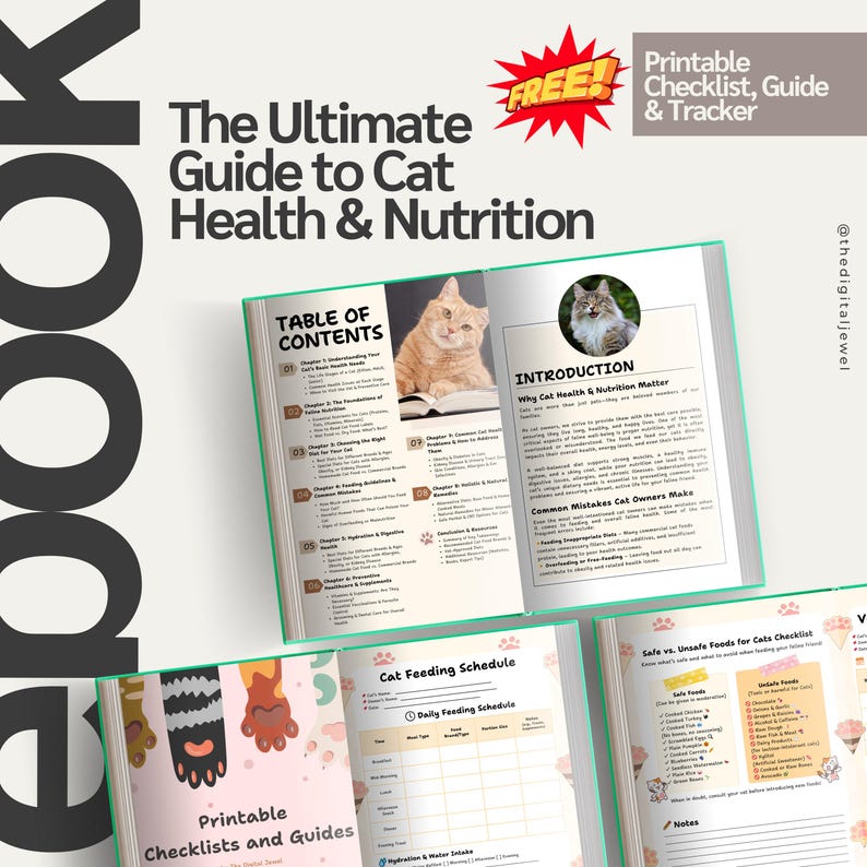 The Ultimate Guide to Cat Health and Nutrition: Essential Care Tips for ...